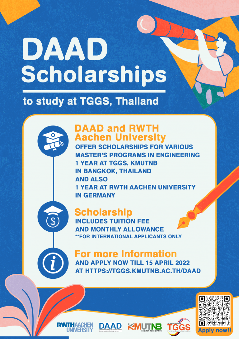 TGGS-DAAD Full Scholarships – TGGS